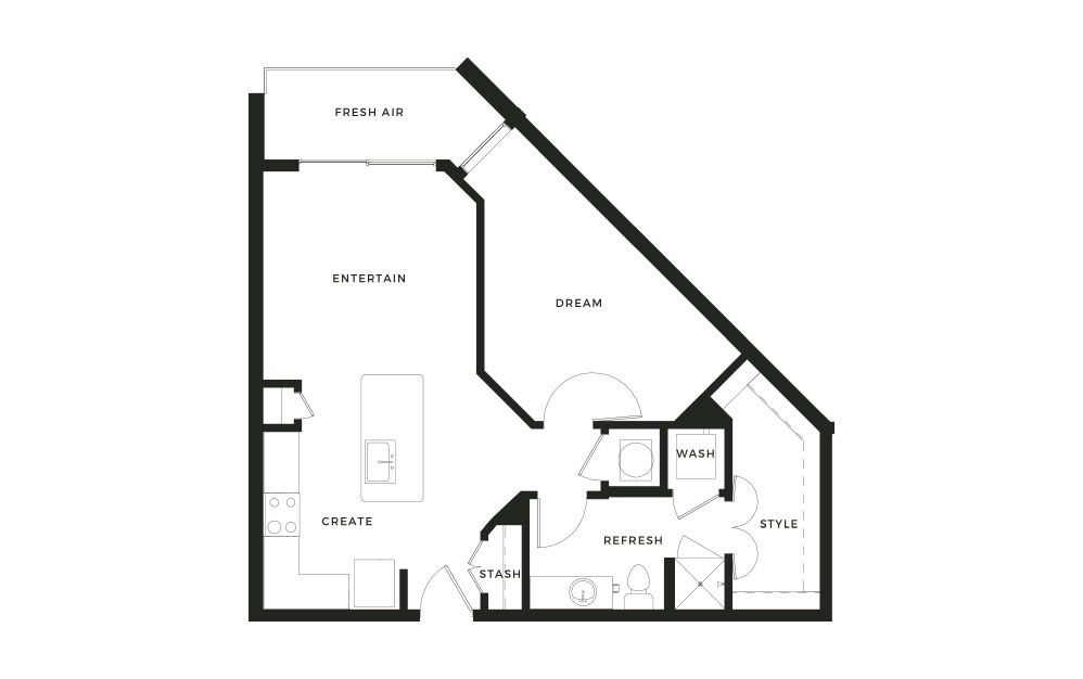 photos a6 765 sqft 1 . 0 bath 1 bed floor plan locations map view list ...